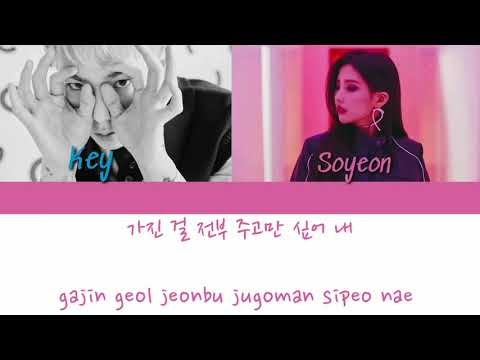 Key 'I Wanna Be' ft. Soyeon of (G) I-DLE Color Coded Han|Rom Lyrics