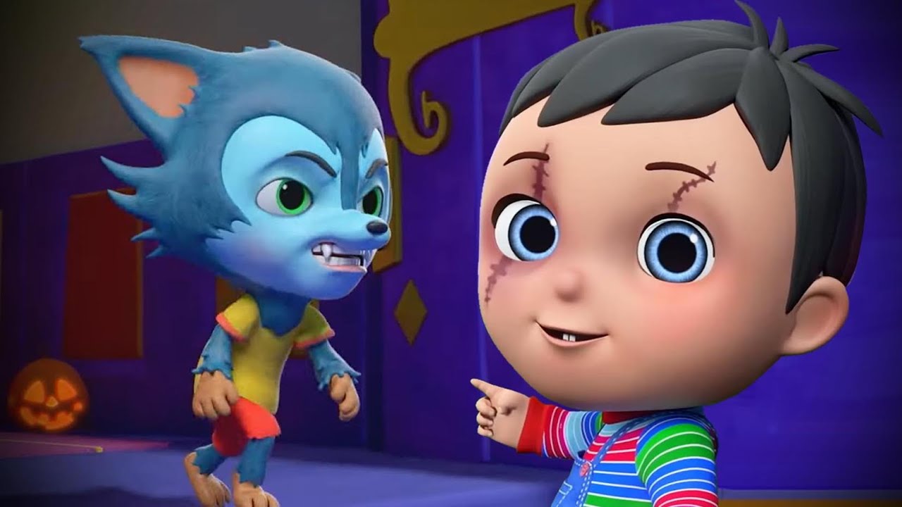 Who Let The Monsters Out and Halloween Rhyme for Babies - YouTube