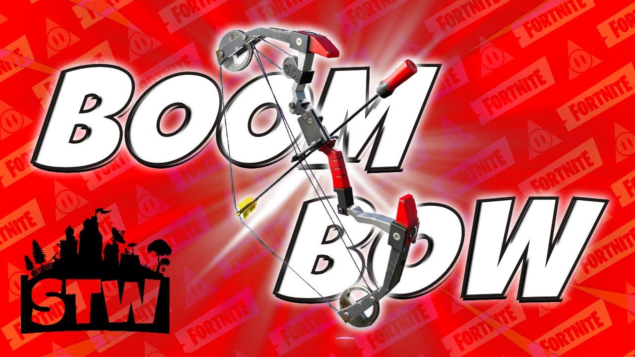Fortnite: STW - Boom Bow First Look! - YouTube