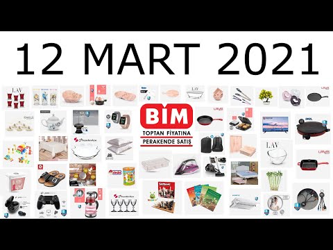 BİM 12 MART 2021 AKTÜEL ÜRÜNLER | BİM BU HAFTA CUMA | TEKLİ SUNUM | BİM KAMPANYA | BİM İNDİRİMLERİ