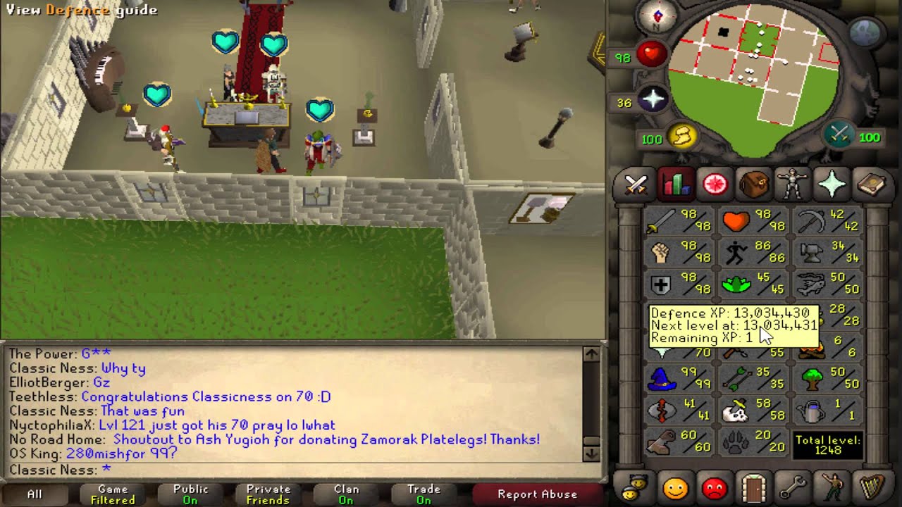 OSRS- Classic Ness 70 Prayer - YouTube