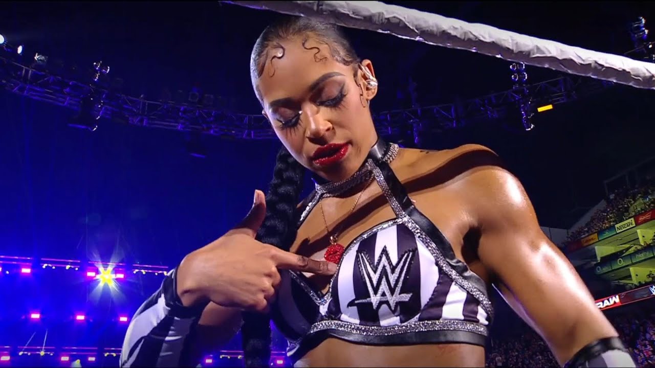 Bianca Belair Special Guest Referee Entrance | WWE RAW 3/31/2025 - YouTube