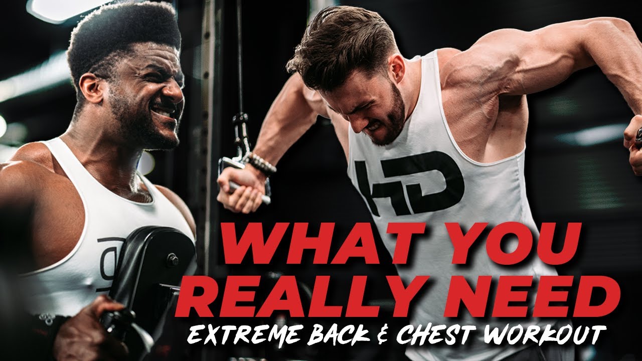 EXTREME BACK AND CHEST PUMP | ft. BRANDON HARDING & ANTWANE HAMLETT ...
