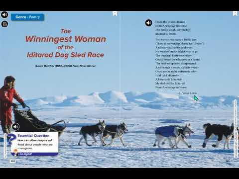 Poems U4W5 Iditarod Dog Sled Race Brave Ones - YouTube