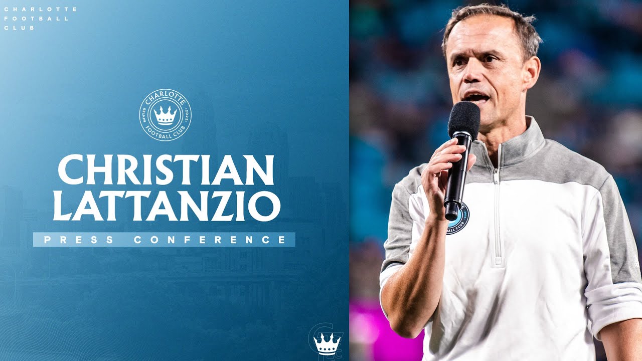 Christian Lattanzio Press Conference | Charlotte FC vs Philadelphia ...