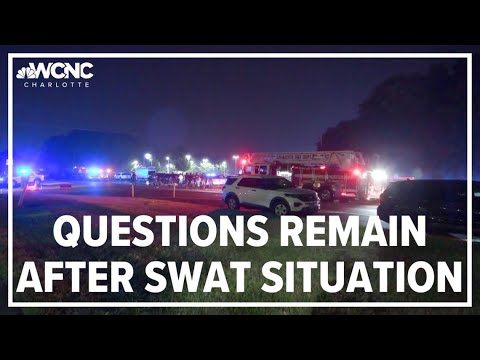 Questions remain after SWAT situation Monday night - YouTube