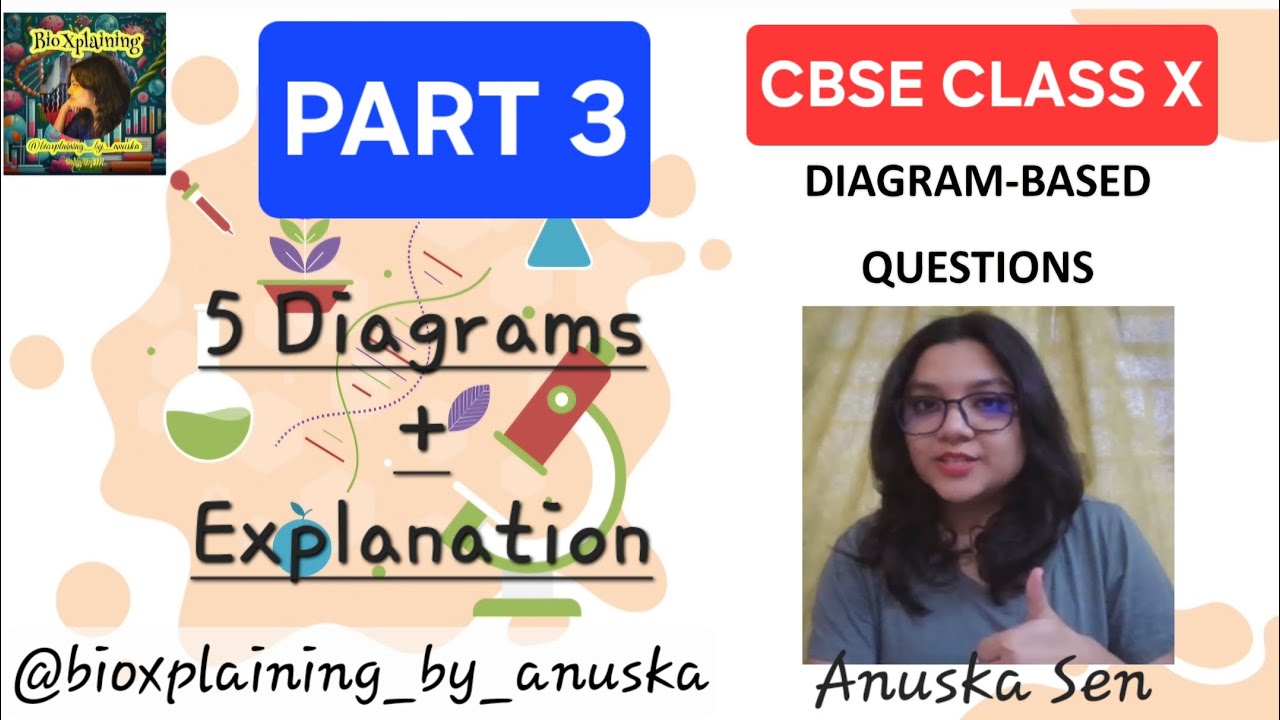 Biology Diagram Based Question Practice | PART 3 | NCERT Based | CBSE ...