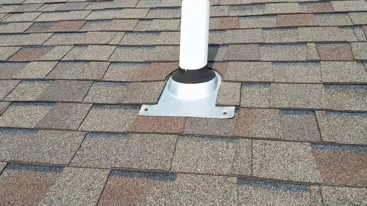 Roof leak fixed. Plumbing flashing, DIY Roof Repair. Simple roof repair ...