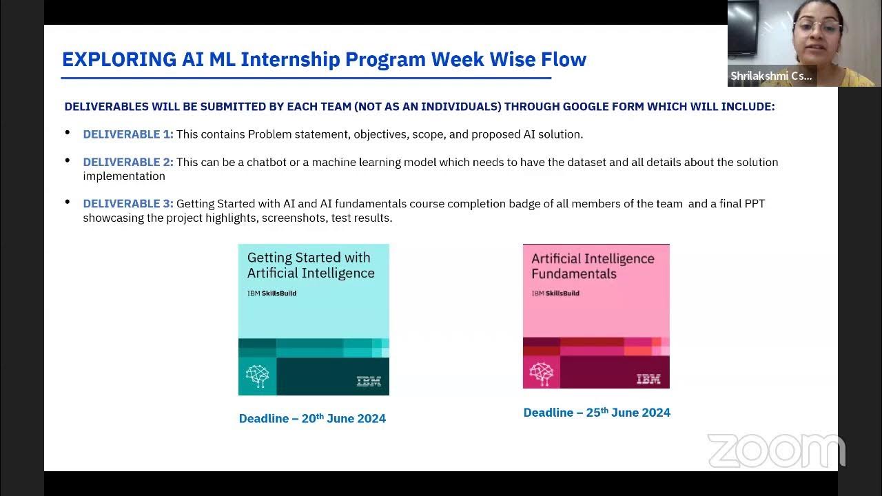 IBM Skillsbuild | Program Orientation | AI - ML Internship - YouTube