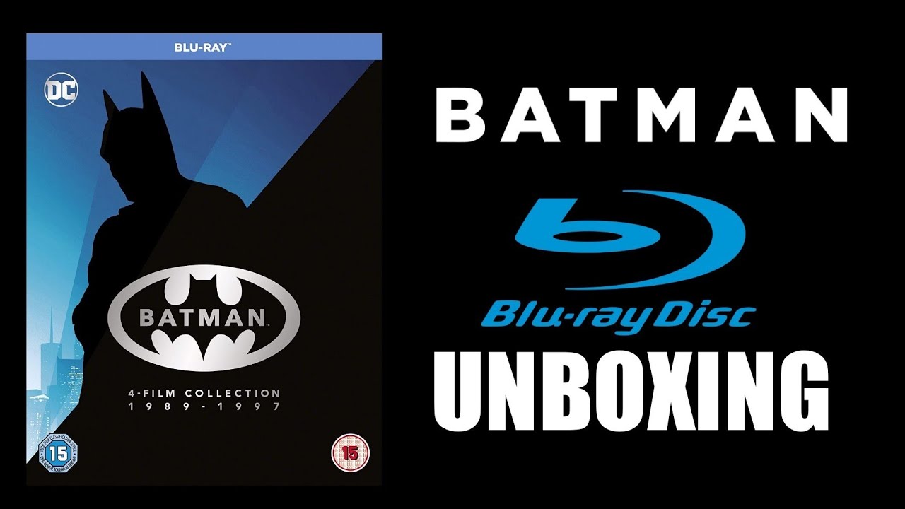 Batman: The Motion Picture Anthology - Blu-ray unboxing - YouTube