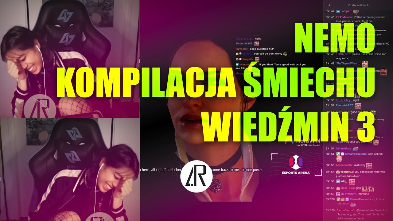 NEMO akaNEMSKO KOMPILACJA ŚMIECHU | LAUGH COMPILATION Witcher 3 - YouTube