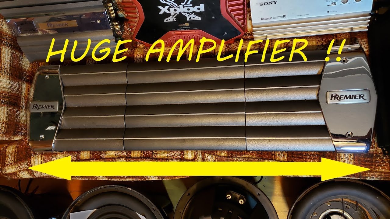 Pioneer Premier Amplifiers ! Old School ! - YouTube