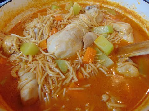 FIDEO CON POLLO RICOY FACIL!!