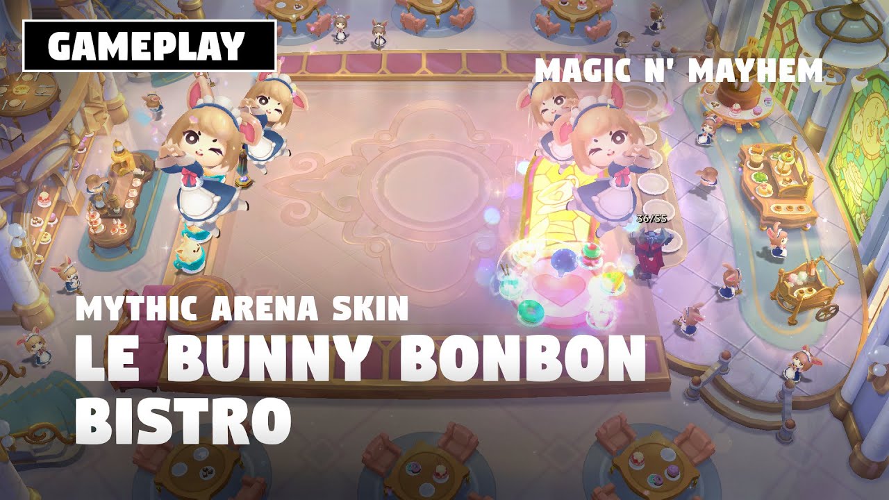 LE BUNNY BONBON BISTRO (GAMEPLAY) - MYTHIC ARENA SKIN | TFT SET 12 ...