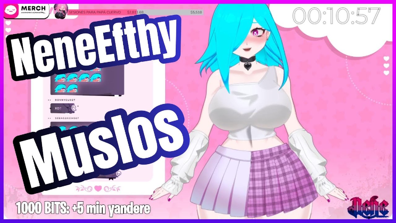 NeneEfthy Muslos de la yandere toxica #shorts #viral #vtuber # ...