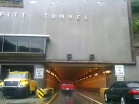 Fort Pitt Tunnel, Pittsburgh, Pennsylvania - YouTube