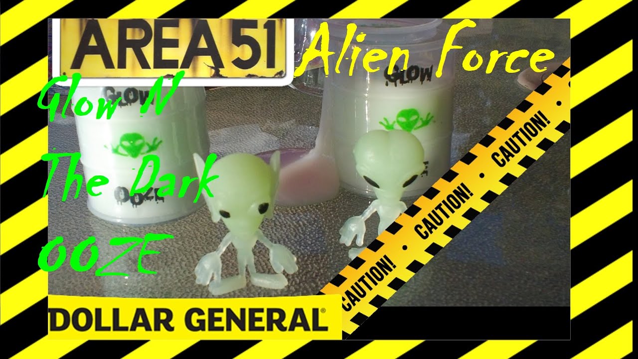Dollar Store Finds - Dollar General - ALIEN FORCE Glow OOZE - By Ja-Ru ...