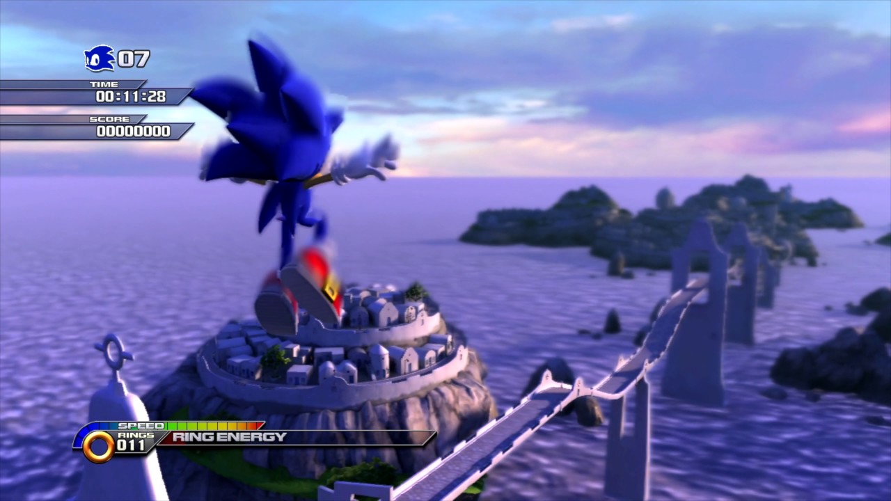 Sonic Unleashed (PS3) Windmill Isle (Day) Act 1 Speed Run 00:18:47 ...