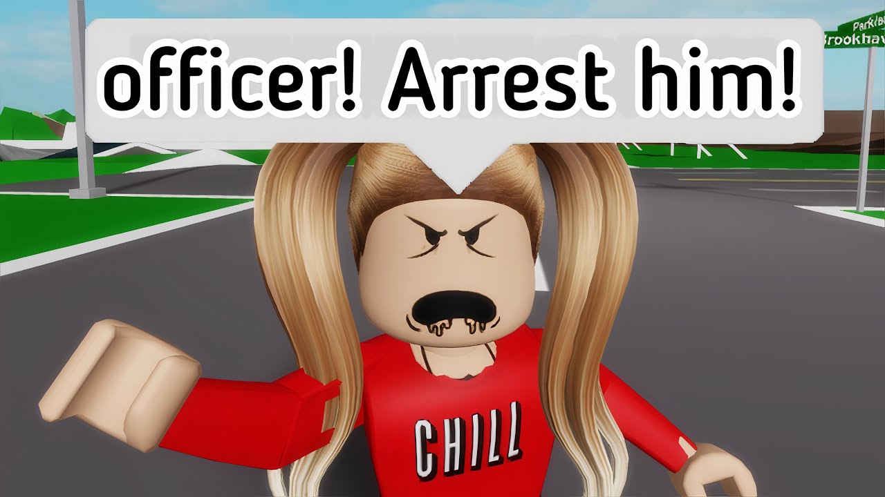 When Karen Calls the Cops! (meme) ROBLOX - YouTube