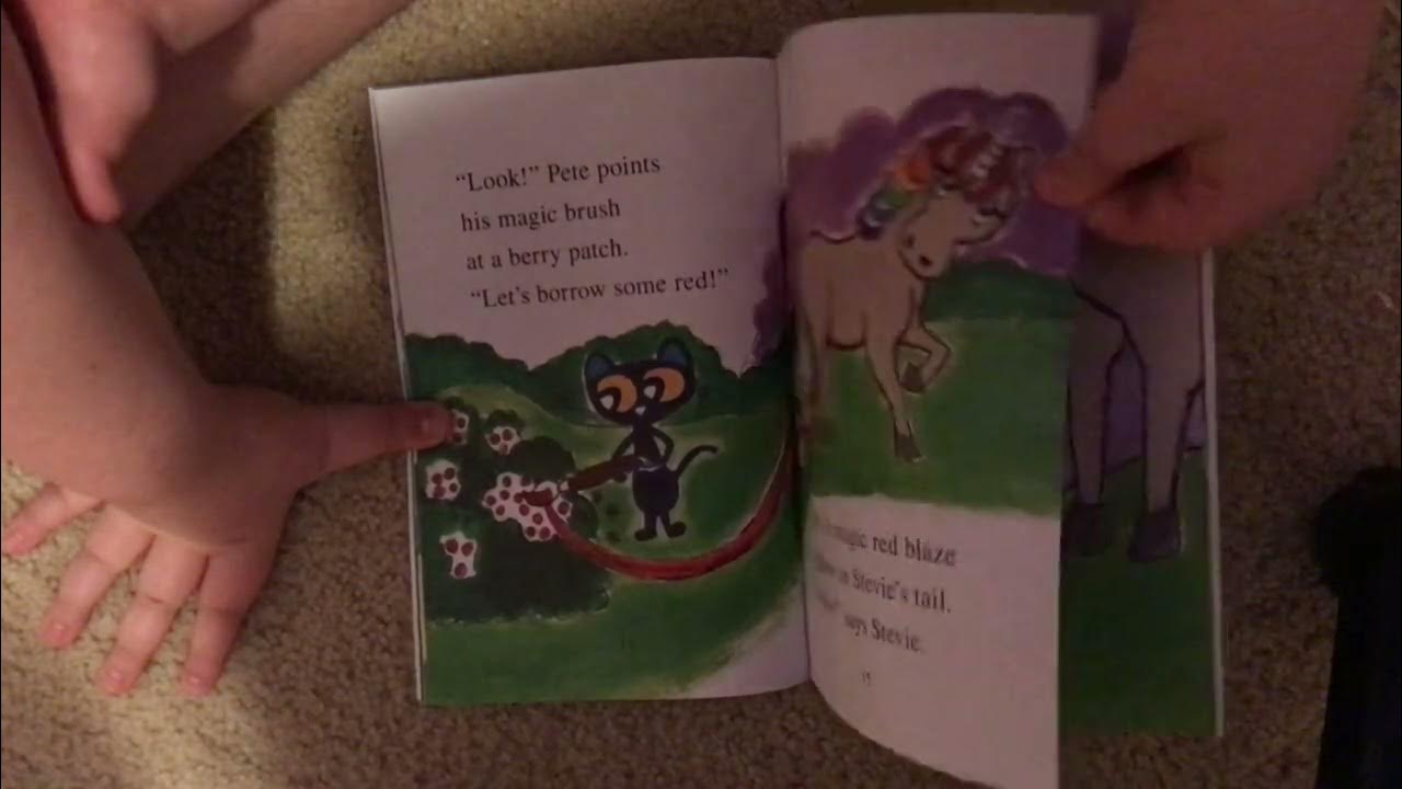 Pete the kitty and the unicorn missing colors 🦄🌈🎨 - YouTube