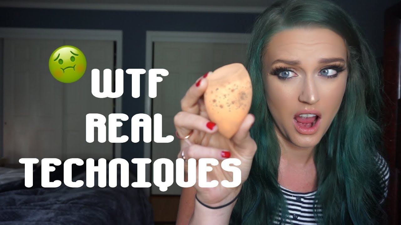 MOLDY REAL TECHNIQUES SPONGE || CHANGE OF FORMULA - YouTube