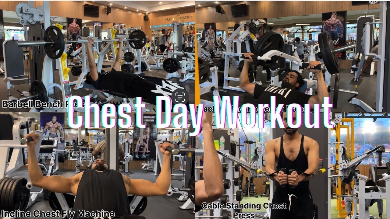 Chest Day Workout - YouTube