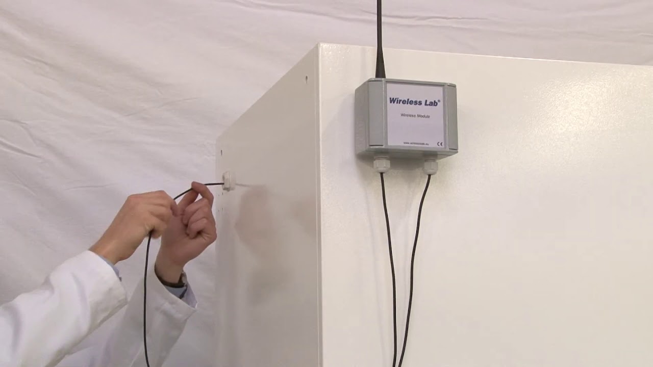 Telstar - LabTeamet - Wireless Lab monitoring and alarm system - YouTube