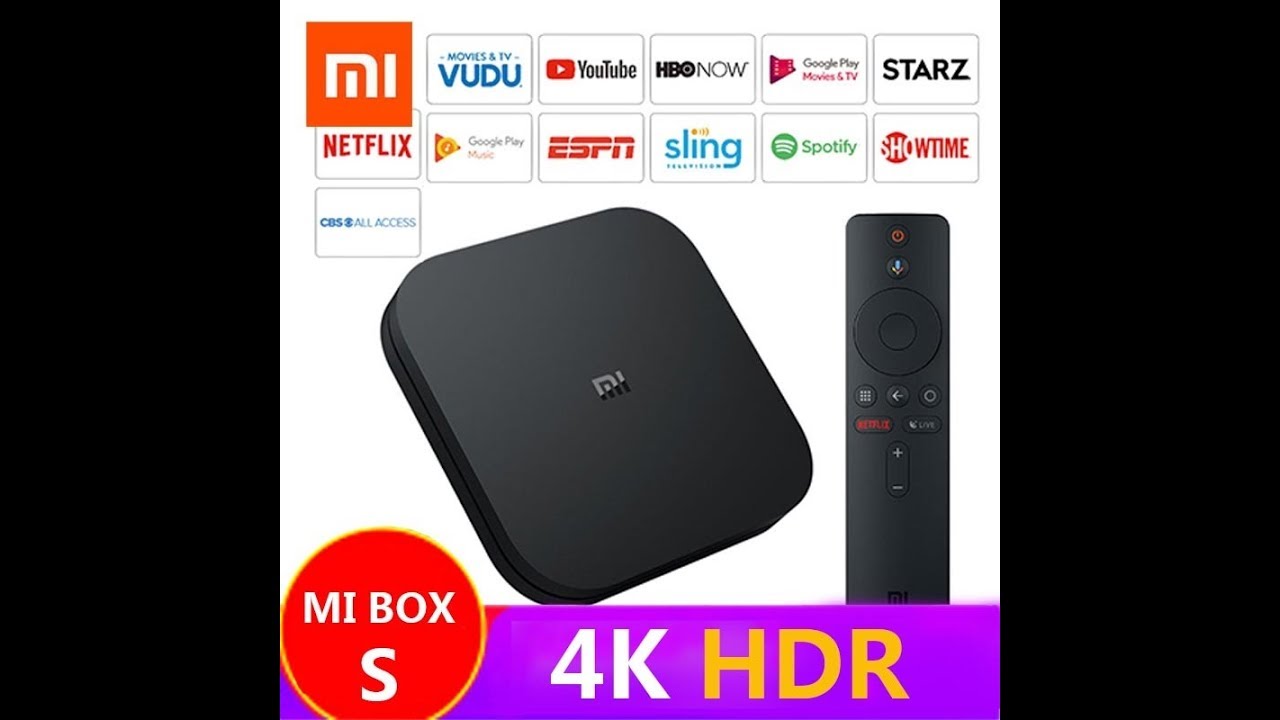 Mi Box S 4K Ultra Hd Set-Top Box - YouTube
