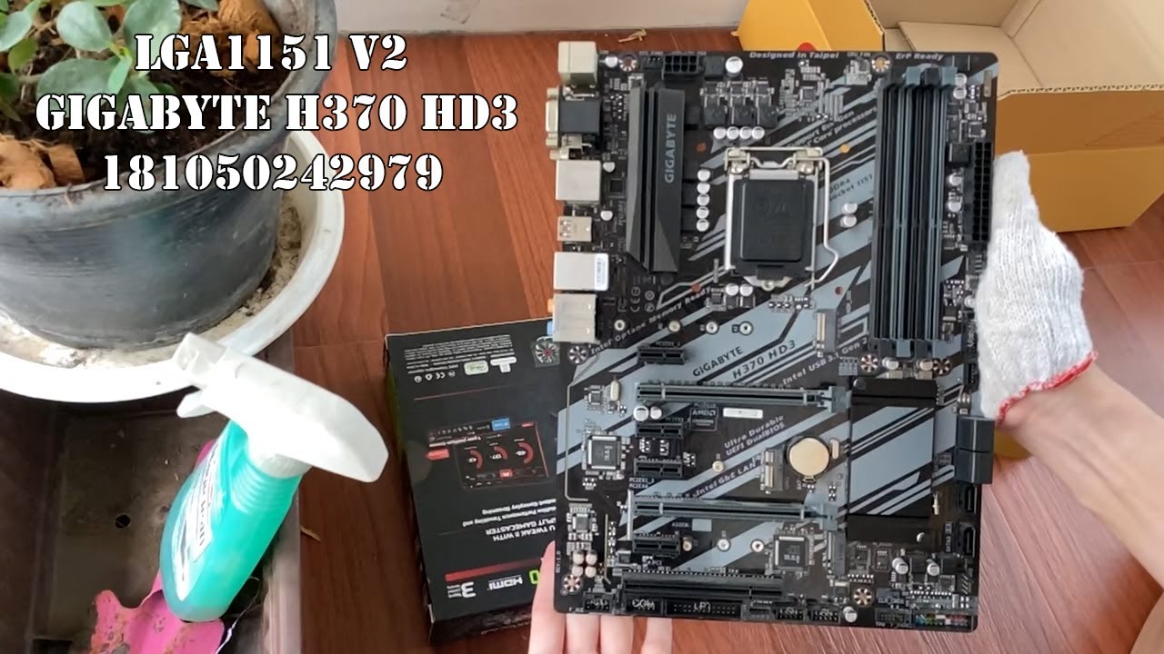 GLING CORP แพ็ค LGA1151 V2 MAINBOARD GIGABYTE H370 HD3 - 181050242979 ...