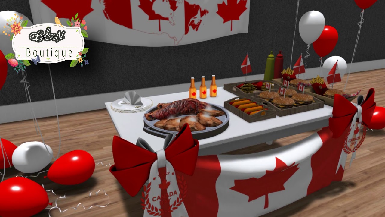 B&N Canada Day BBQ Set - YouTube