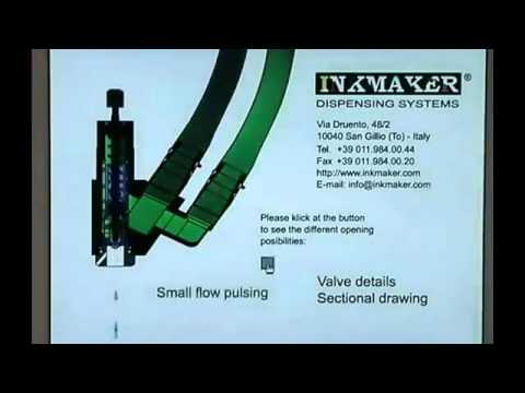 Inkmaker Piccolo dispensing system jp12M - YouTube