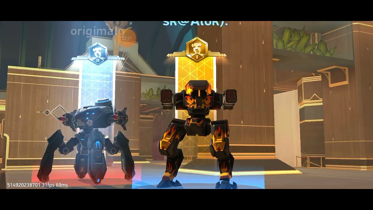 the Epic match in mech arena. - YouTube