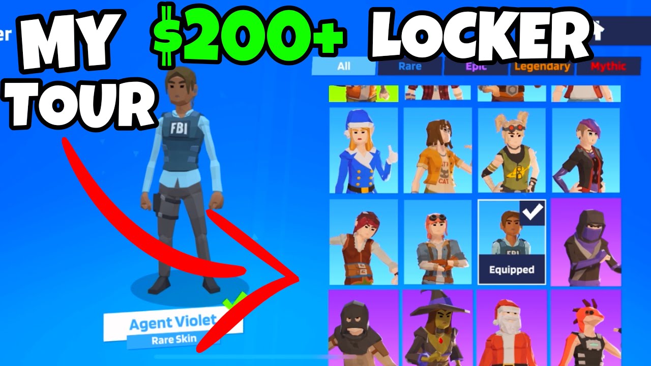 MY EXPENSIVE 1V1.LOL LOCKER TOUR! - YouTube