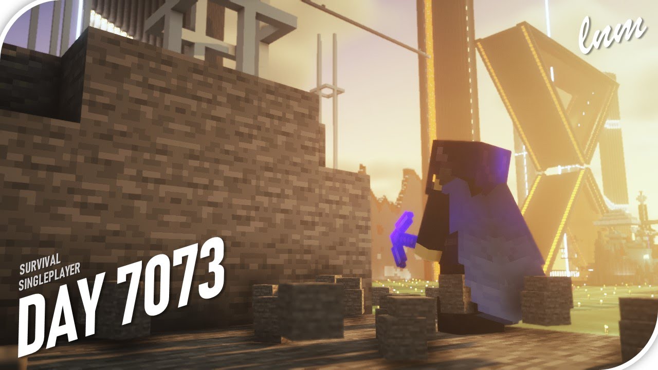 DAY 7073 - Finishing outer area TERA-TOWER kita ratakan! - YouTube