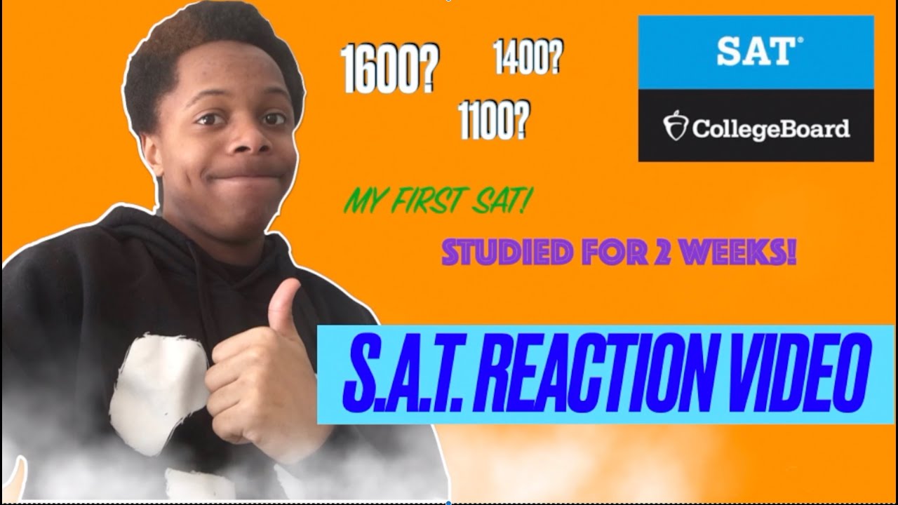 SAT SCORE REVEAL (REACTION MAY 2021) - YouTube