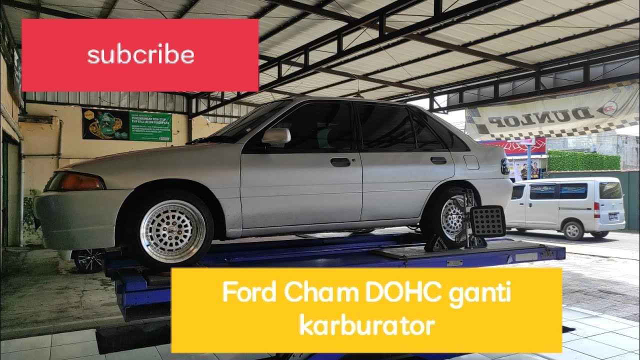 Ford laser//Ford laser Champ modif karburator istimewa normal banget ...