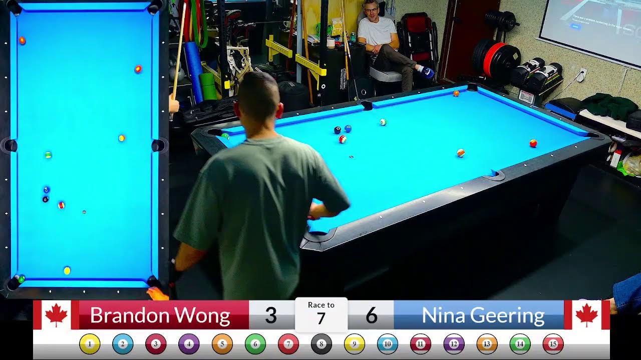 Brandon Wong (427) vs Nina Geering (456) - YouTube