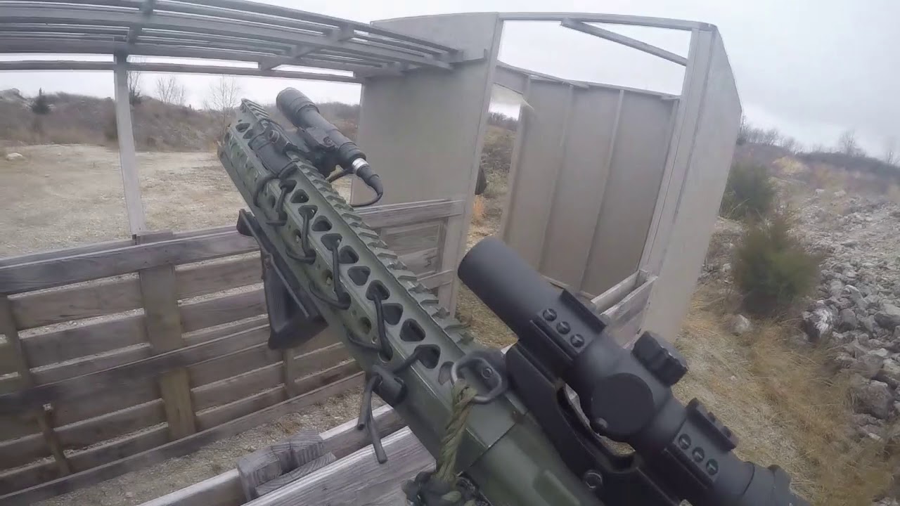 Sniper Game| The Rock Airsoft | Krytac LVOA Gameplay - YouTube