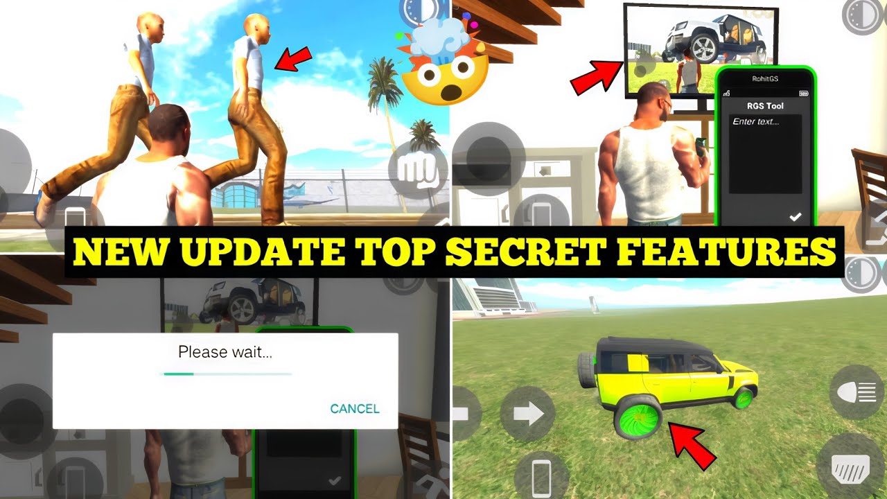 New Update Top Secret Features in Indian Bike Driving 3D 🤯🔥| TV On New Cheat Code | Harsh in ...