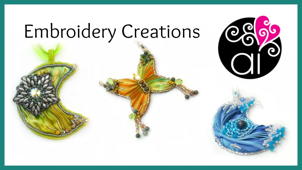 Embroidery Beadworks - Shibori Ribbon - Soutache - Creations Update ...