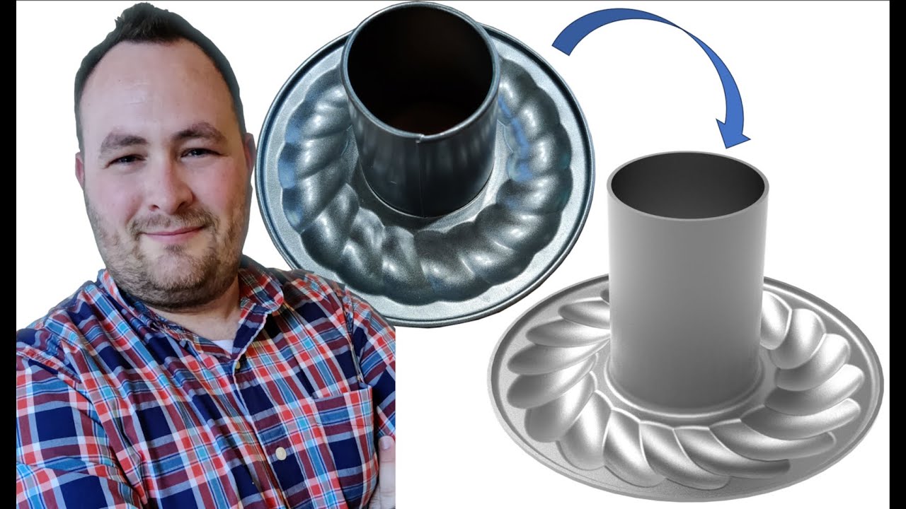 Lets Model This Interesting Baking Dish Geometry In Alibre! - YouTube