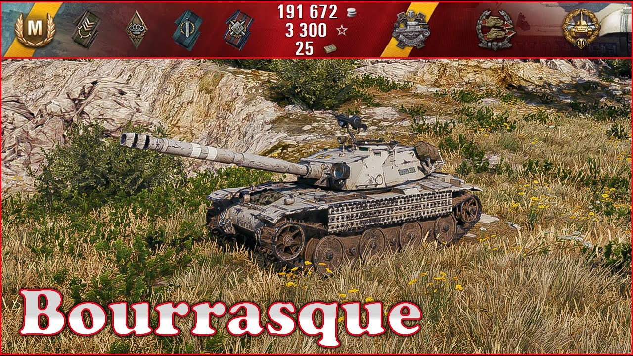 Bat.-Châtillon Bourrasque - World of Tanks UZ Gaming - YouTube