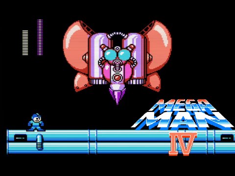 Mega Man 4 - Dr. Cossack's Fortress: Stage 1 and Mothraya - YouTube