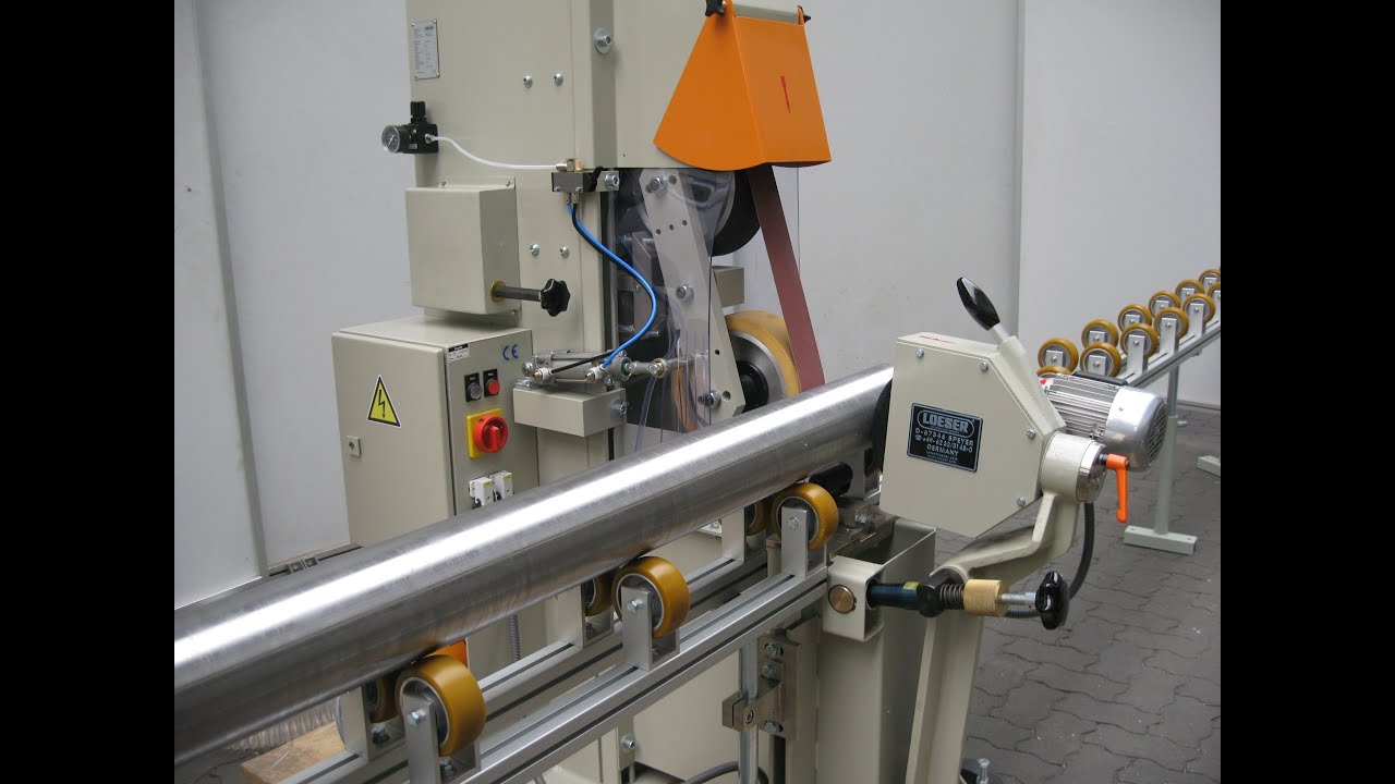 Roller Preperation - Centerless Linishing - YouTube