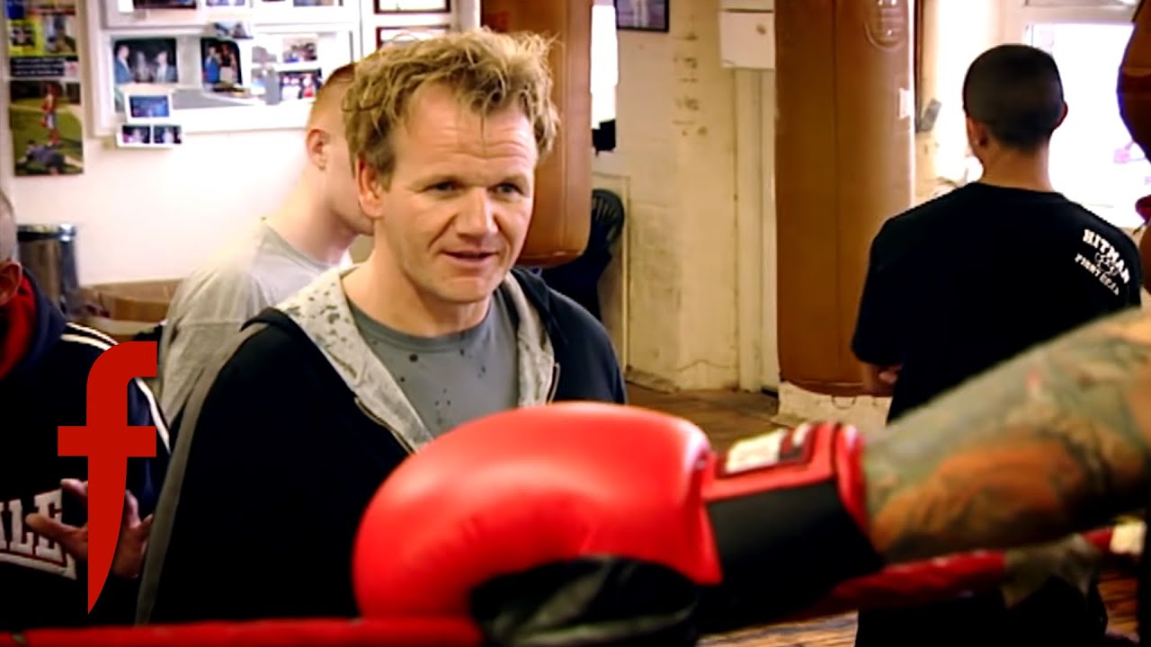 Gordon Takes A Thrashing From Ricky Hatton! | The F Word - YouTube