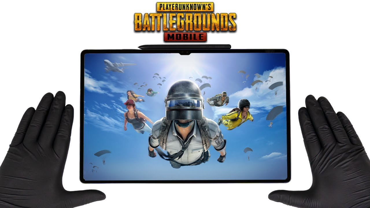 Samsung Galaxy Tab S9 Ultra PUBG Mobile Gameplay Test Max Settings ...