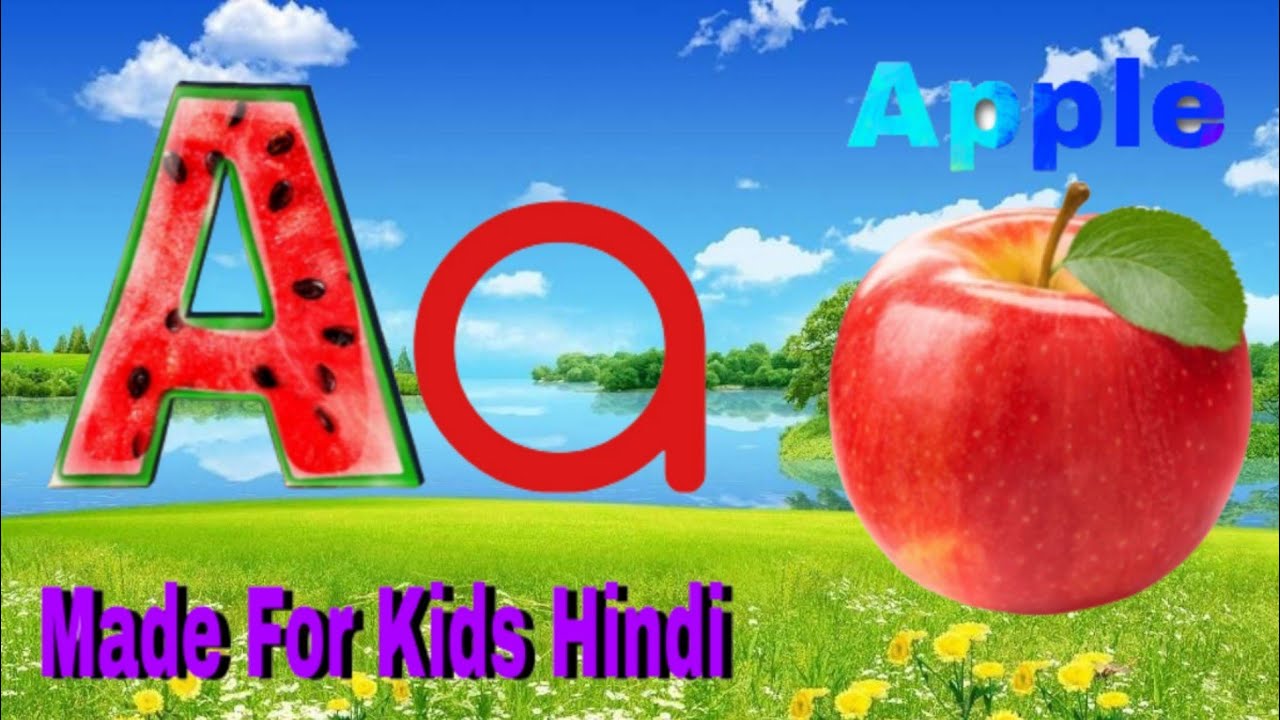 abcd, abcde, a for apple b for ball C for cat ,alphabets, phonics song ...