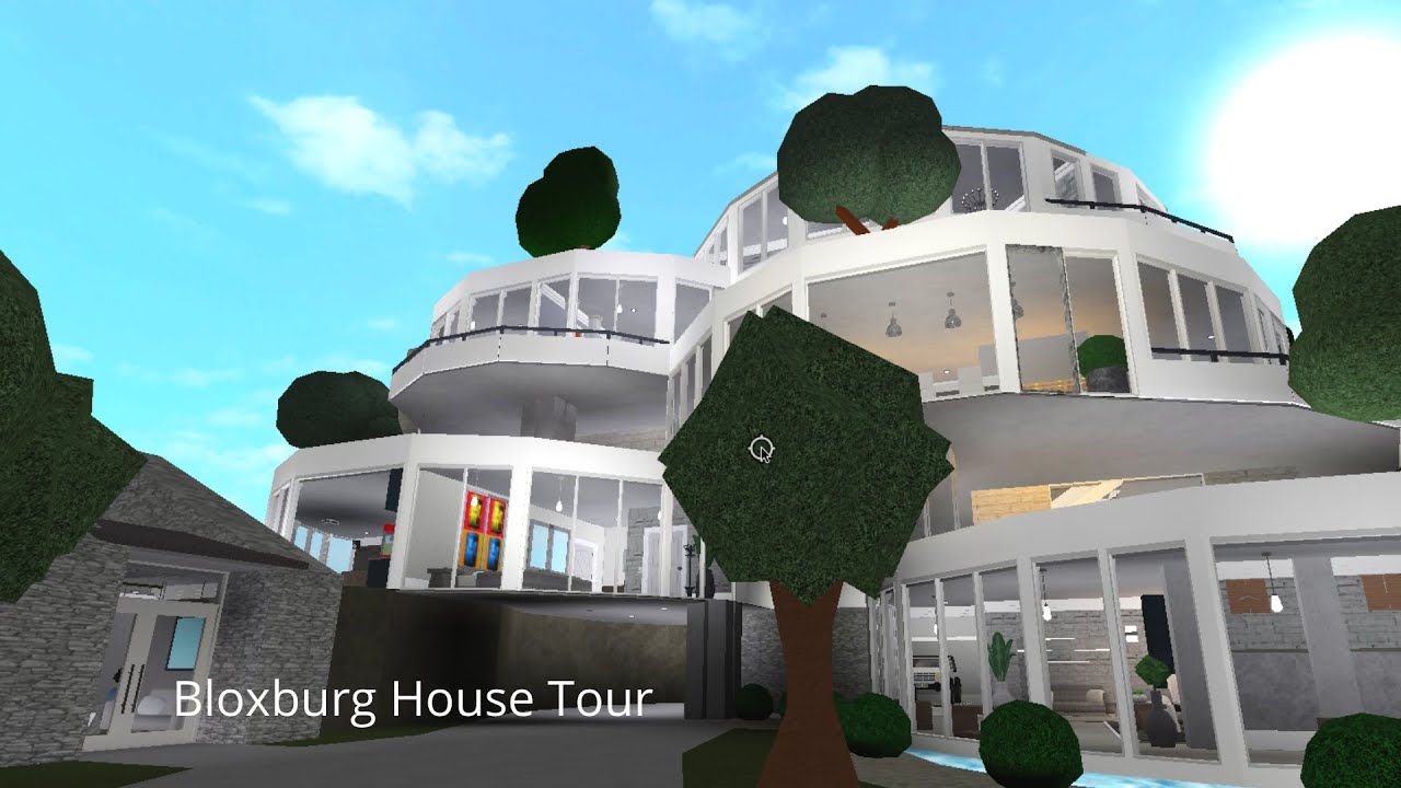 House Tour Bloxburg (Build made by Arkfinity) - YouTube