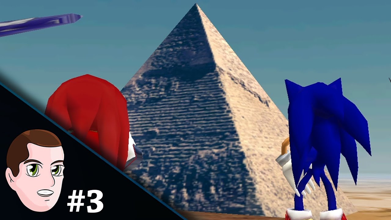 Let's Play Sonic Adventure 2 Episode 3 - Eggman's Hidden Pyramid Base ...