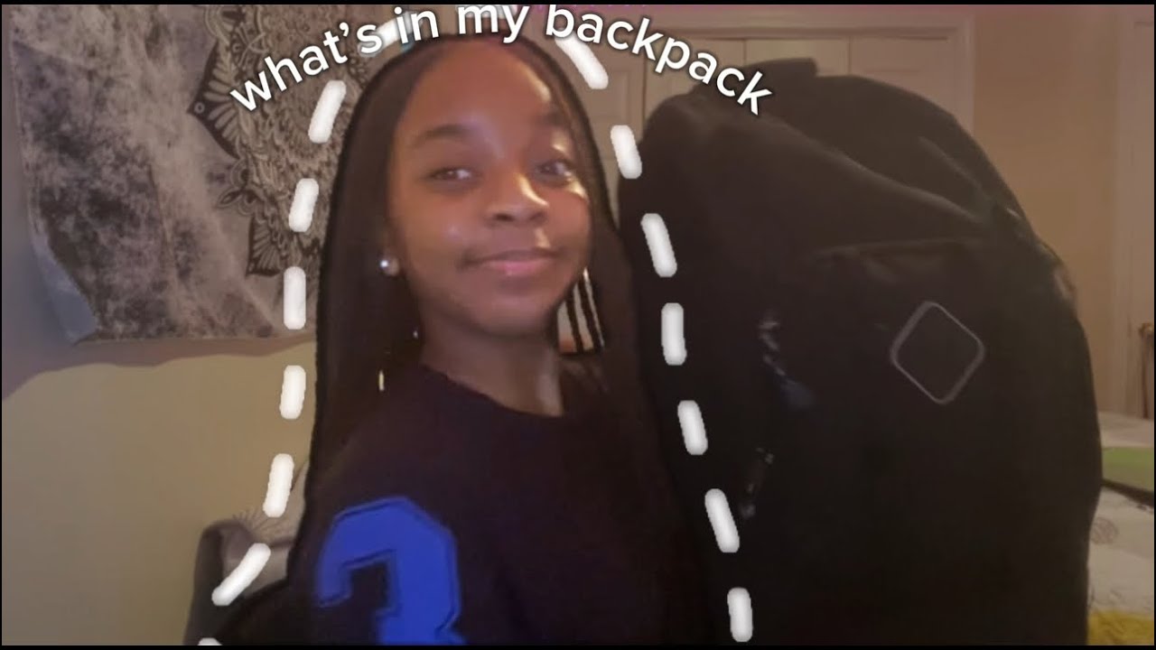 What's in My Backpack & Emergency Bag Essentials | Back-to-School Must ...